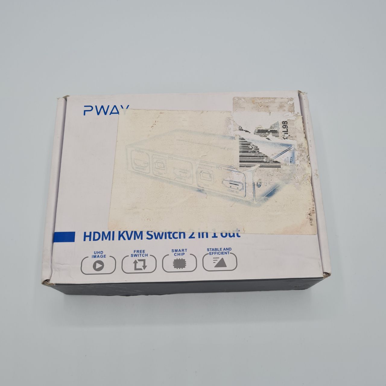سوئیچ Kvm Hdmi 2 پورت، 4 هاب Usb 2 0، Uhd 4k 30hz، پشتیبانی از صفحه